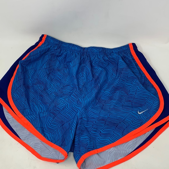 Nike | Shorts | Nike Dri Fit Blue Red Trim Running Shorts Lined Briefs ...